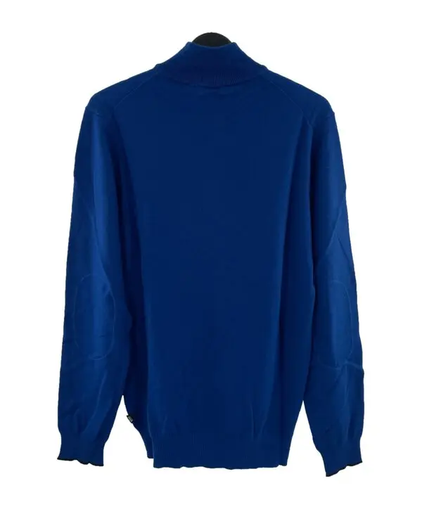 Hugo Boss Logo Quarter Zip Sweater