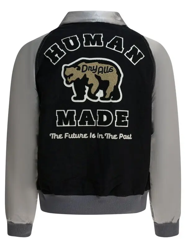 HUMAN MADE Varsity Bomber Jacket With Sagara Patches