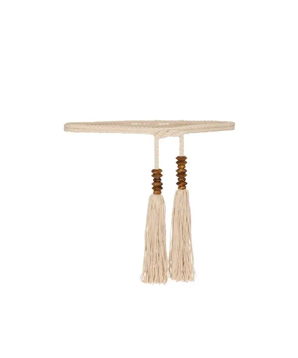 Balmain Twisted Rope Tie Belt - Nude