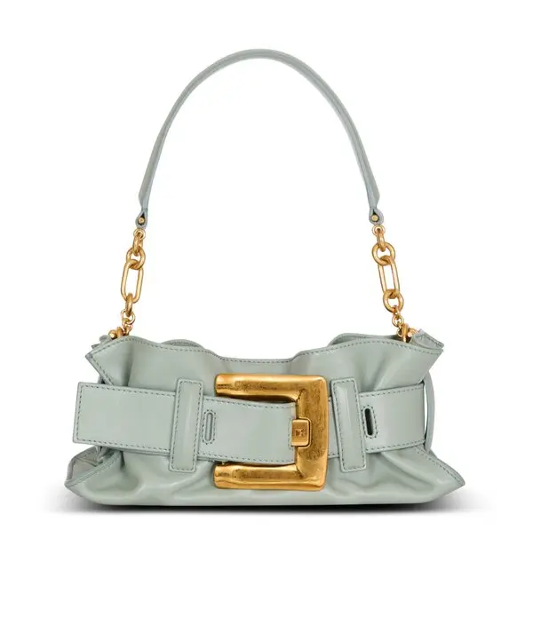 Balmain Mini Anthem Bag In Calfskin Leather