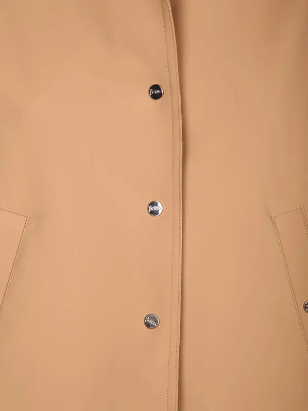 Herno Long Sleeved Collared Jacket With Front Pockets