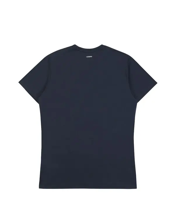 Iceberg Logo T-shirt - Black