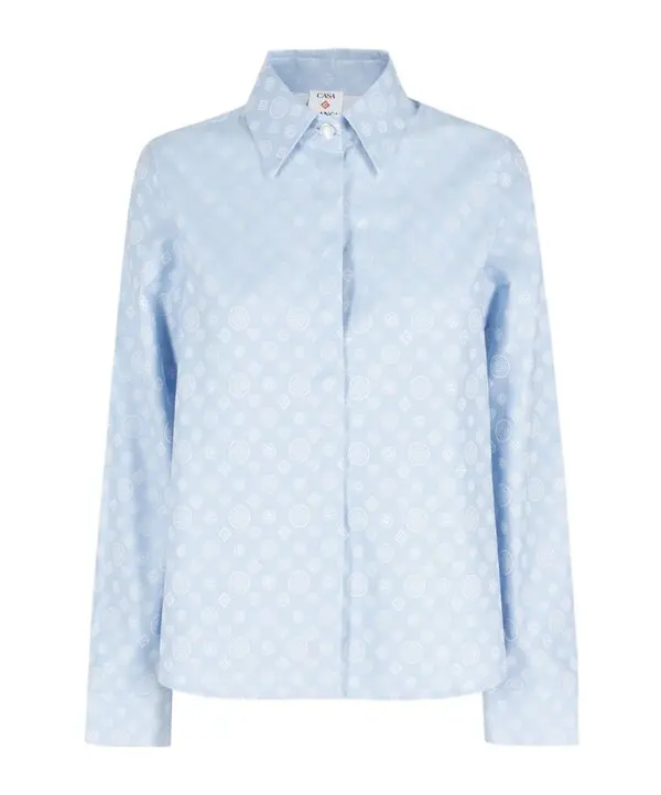 Casablanca Printed Long Sleeve Shirt