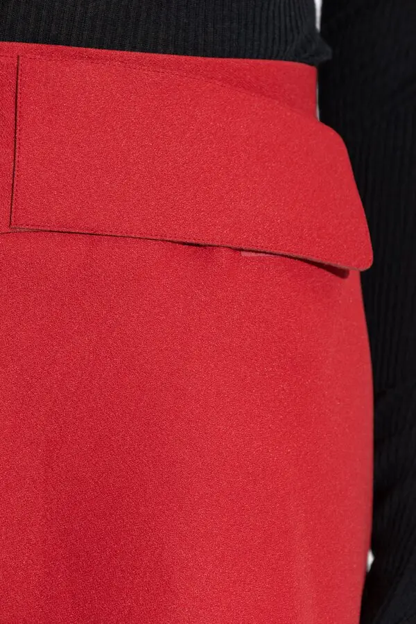 Tory Burch Asymmetrical Layered Midi Skirt