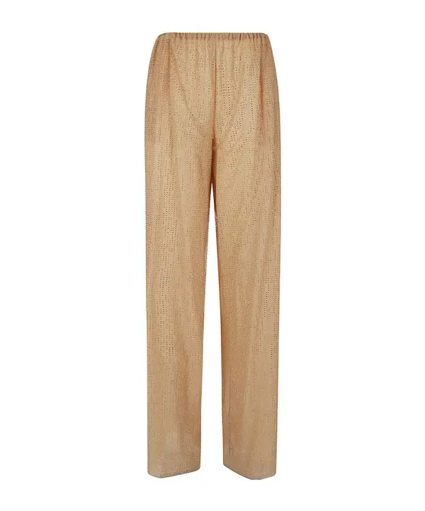 Ermanno Scervino Embellished Wide-leg Pants