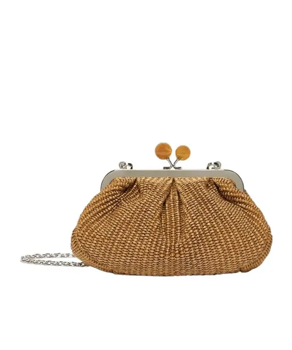 Max Mara Wkapalmas Small Pasticcino Bag - Orange Color