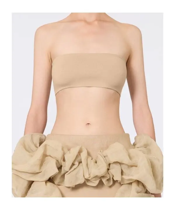 Max Mara Bandeau Bra - Camel