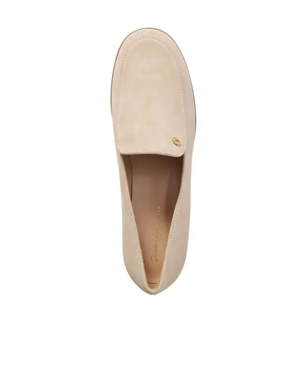 GIANVITO ROSSI Embellished Suede Loafers