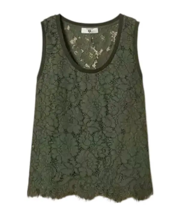 TWINSET Lace Blouse - Green