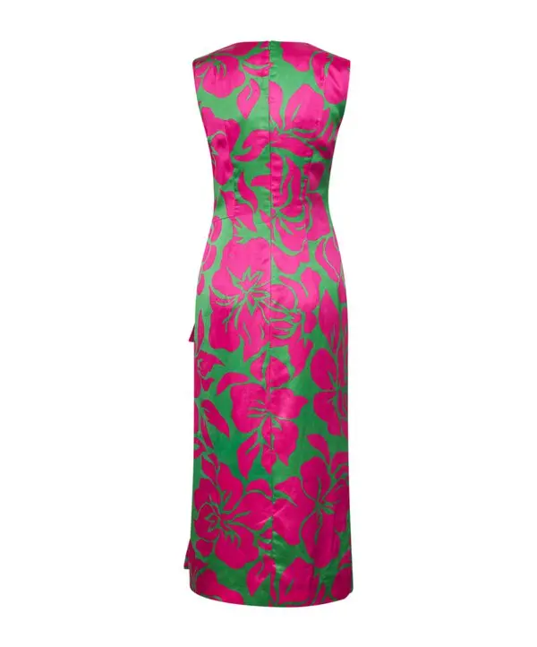 Dries Van Noten Sleeveless Floral Print Dress