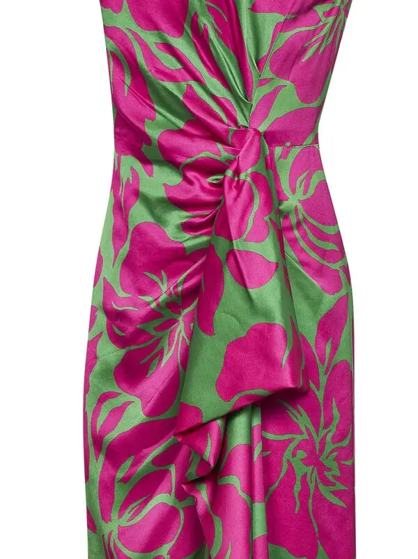 Dries Van Noten Sleeveless Floral Print Dress