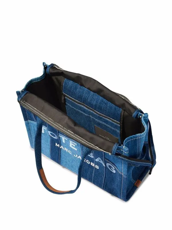 Marc Jacobs Denim Large Tote Bag - Blue