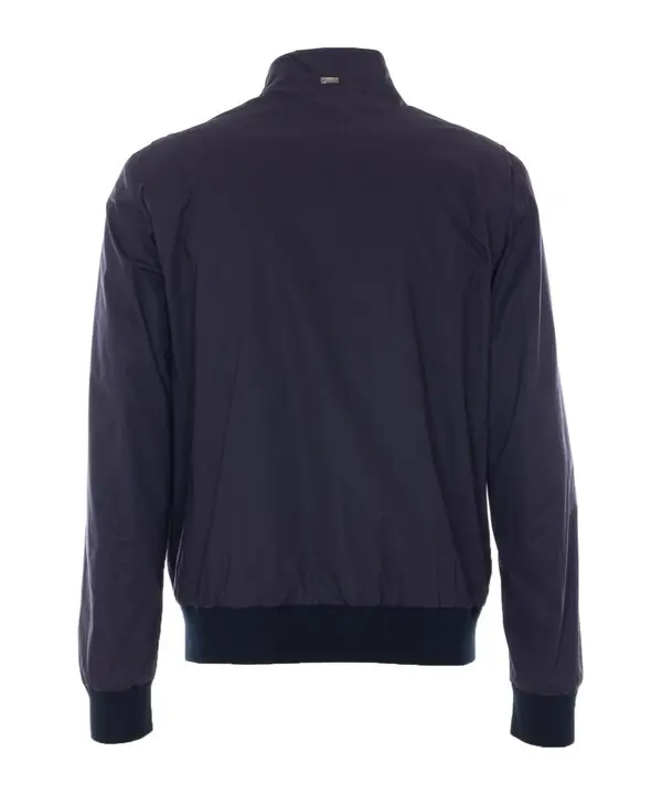 Herno High-neck Zip-up Jacket With Stand Collar