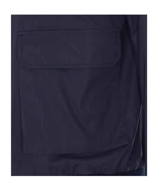 Herno High-neck Zip-up Jacket With Stand Collar