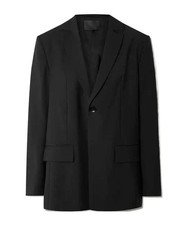 Tibi Woven Blazer - Black