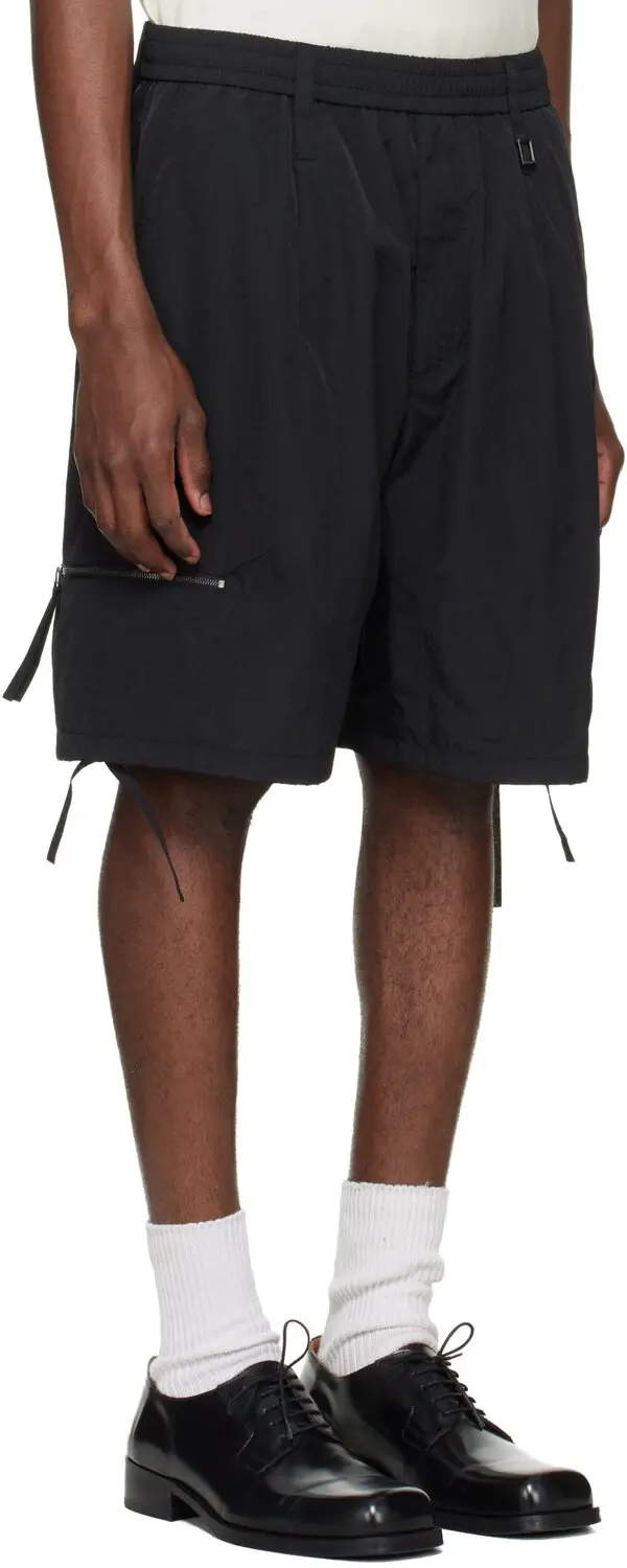 WOOYOUNGMI Drawstring Cargo Shorts