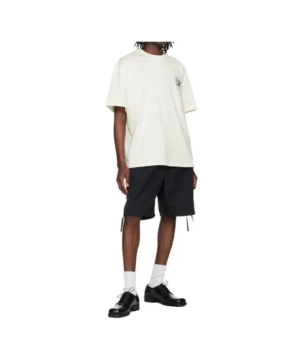 WOOYOUNGMI Drawstring Cargo Shorts