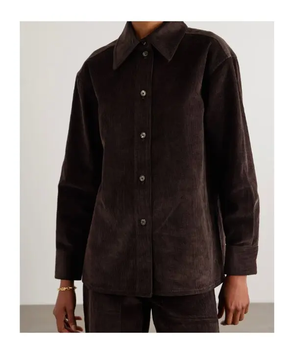 Co Cotton-rich Corduroy Shirt