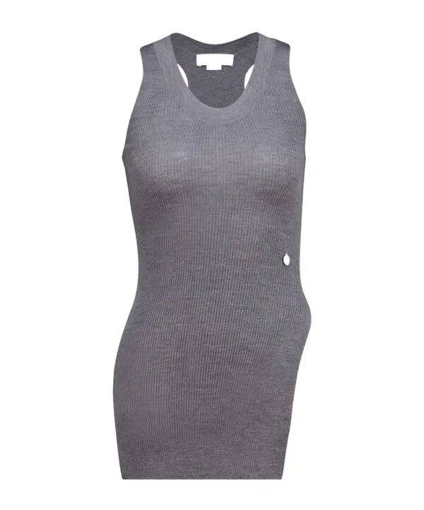 Stella McCartney Sleeveless Asymmetric Knit Top
