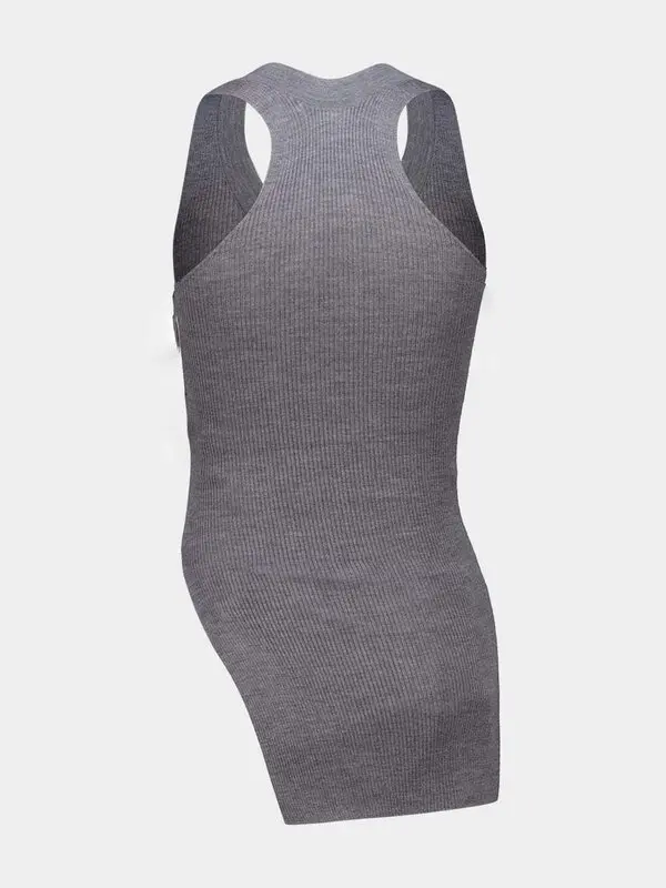 Stella McCartney Sleeveless Asymmetric Knit Top