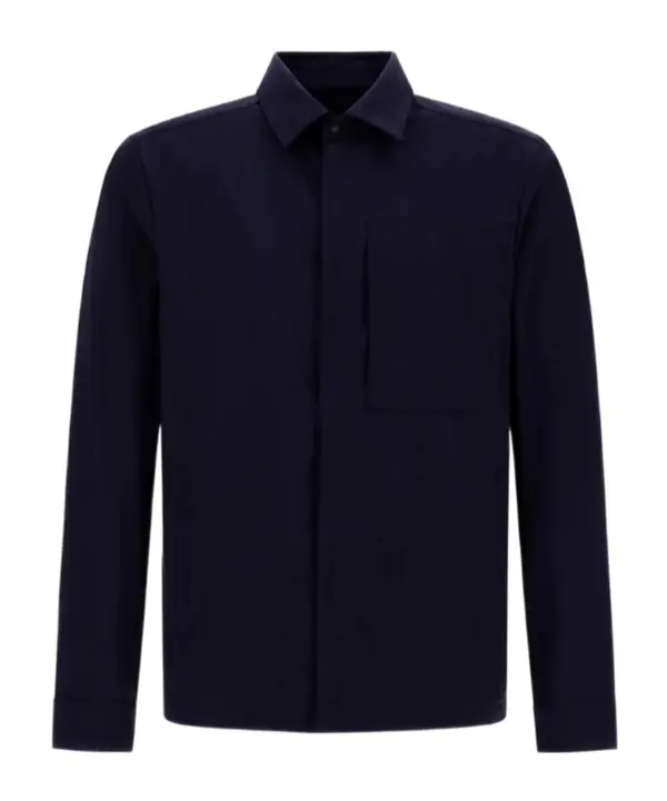 Herno Shirt Collar Pocket Jacket