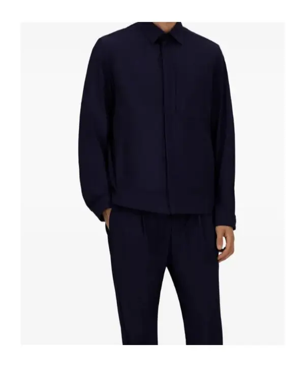 Herno Shirt Collar Pocket Jacket