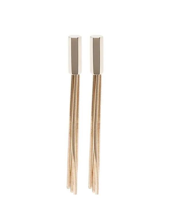 TOM FORD Fringed Gold-tone Drop Earrings - Yellow