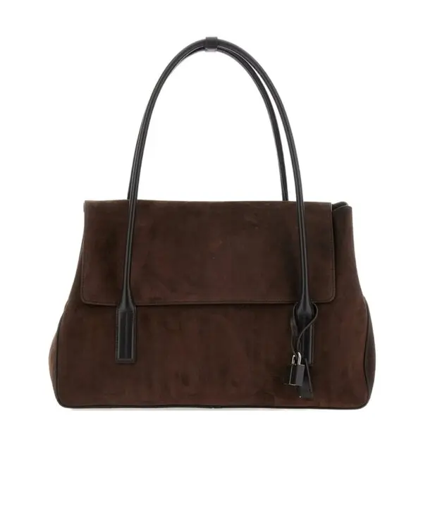 TOM FORD Calf Leather Flap Handbag