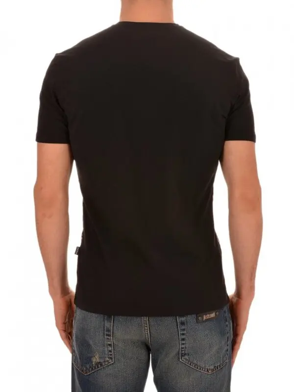 Just Cavalli Printed T-shirt - Black