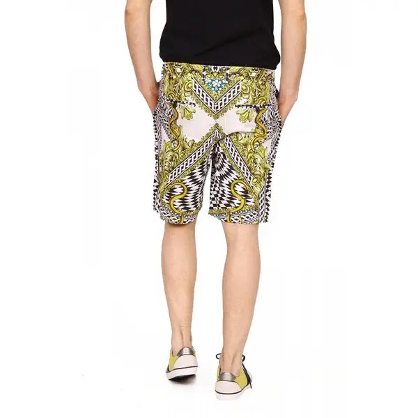 Just Cavalli Printed Waist Straight Shorts