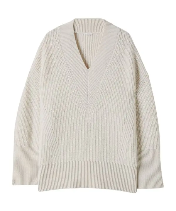 JOSEPH Oversized V-neck Sweater