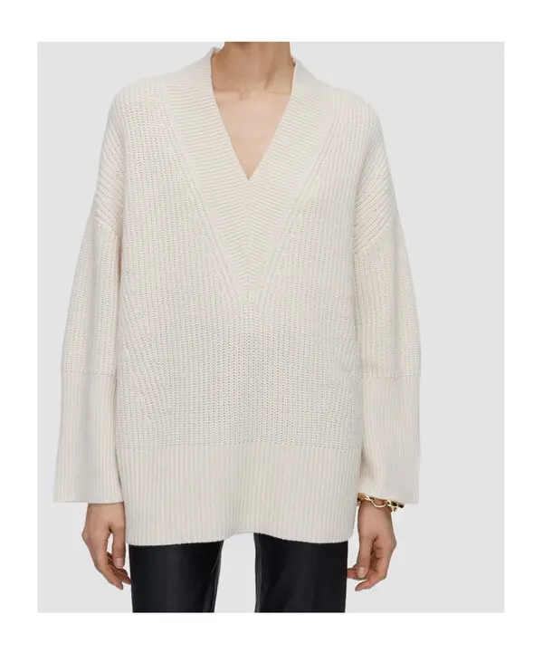 JOSEPH Oversized V-neck Sweater