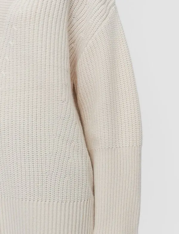 JOSEPH Oversized V-neck Sweater