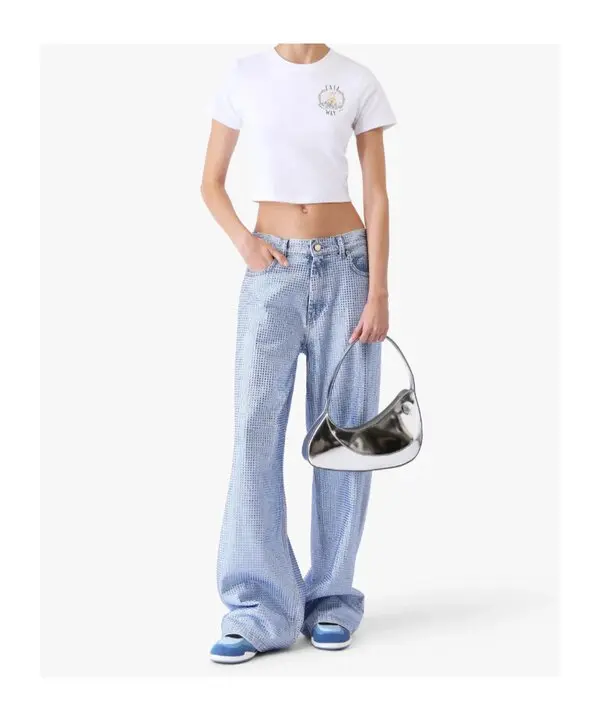 Casablanca Casa Way Cropped T-shirt