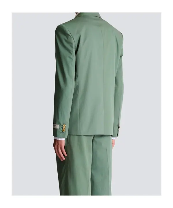 Balmain Cotton Twill Two-button Jacket