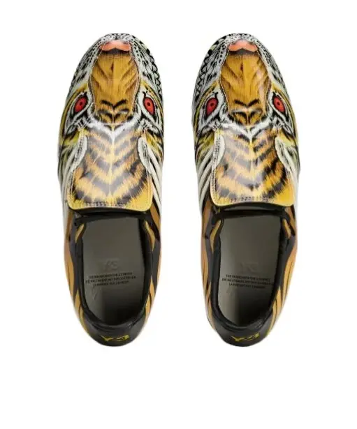 Y3 Graphic Print Slip-on Sneakers - Multicolor