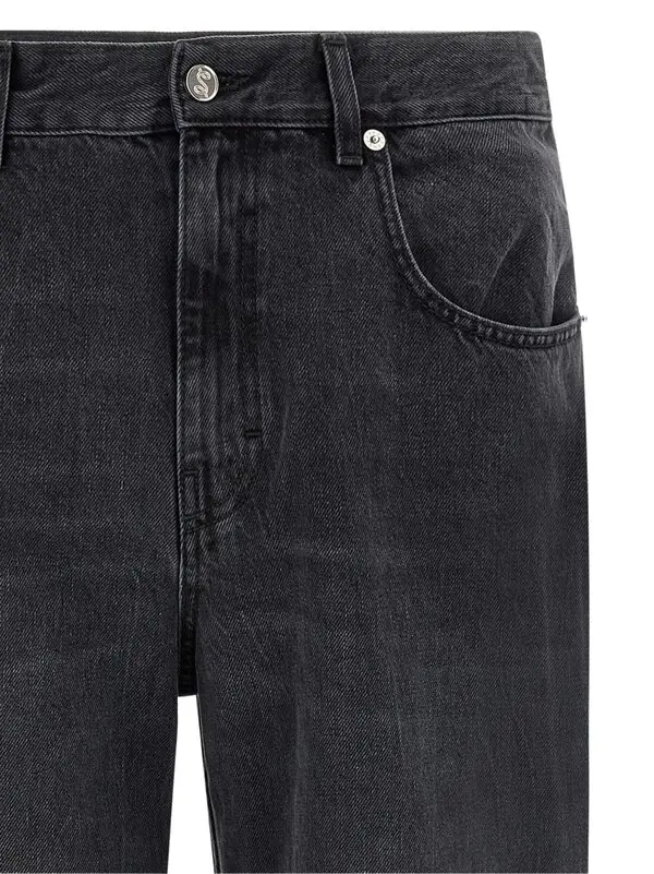 Séfr Belt Loop Jeans - Black