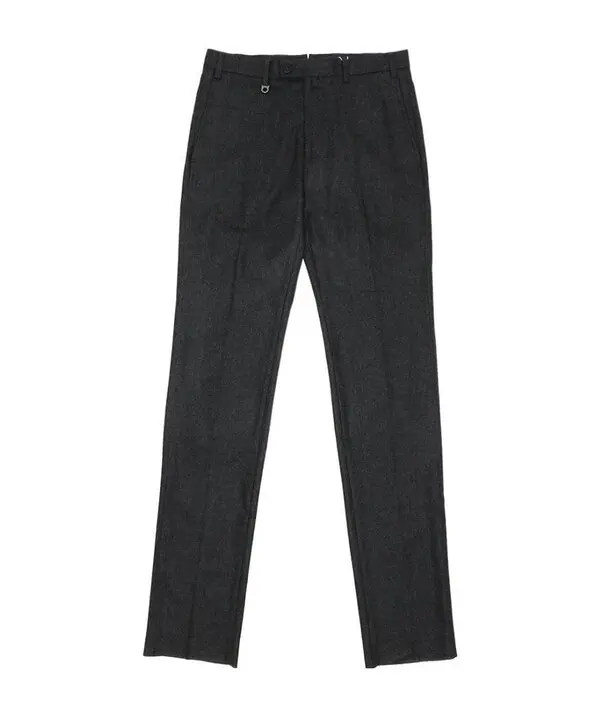 FERRAGAMO Straight Leg Casual Pants - Black