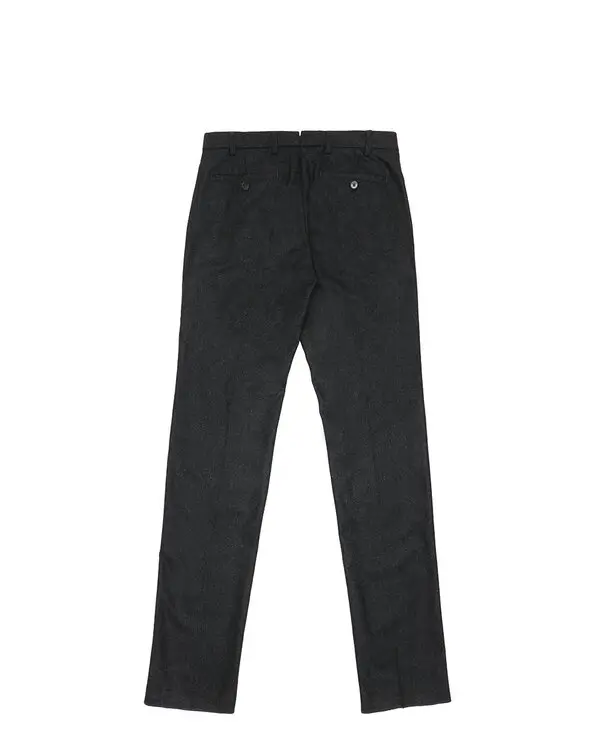 FERRAGAMO Straight Leg Casual Pants - Black