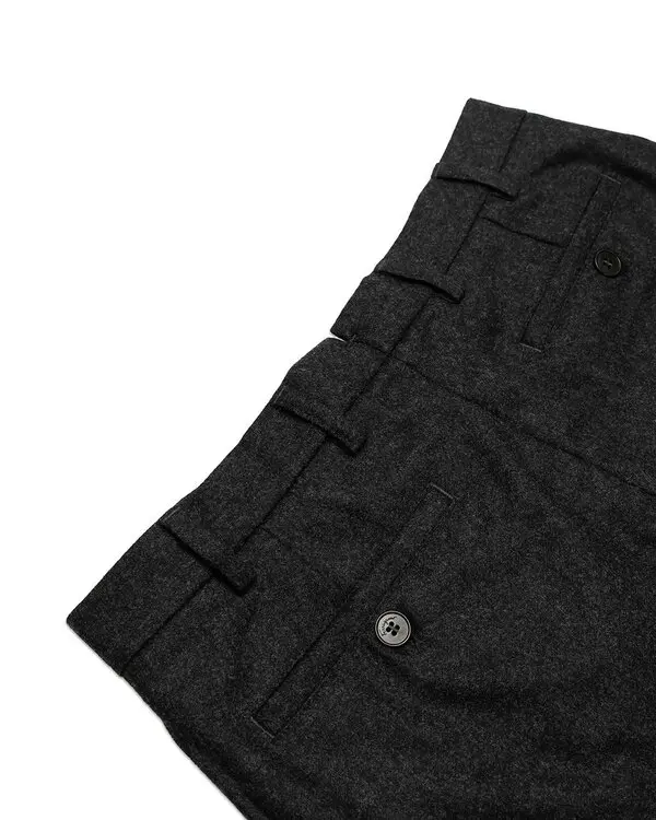 FERRAGAMO Straight Leg Casual Pants - Black