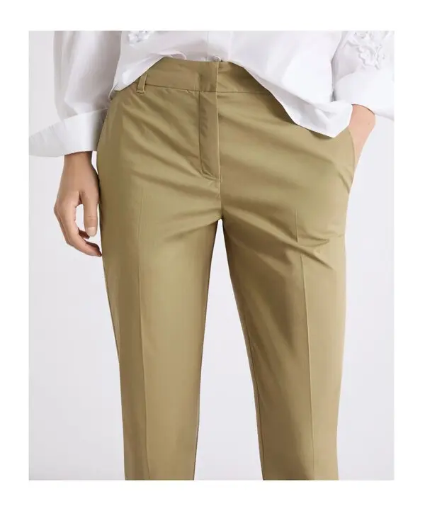 Marella Stretch Poplin Trousers