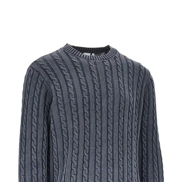 Aspesi Cable-knit Sweater - Black