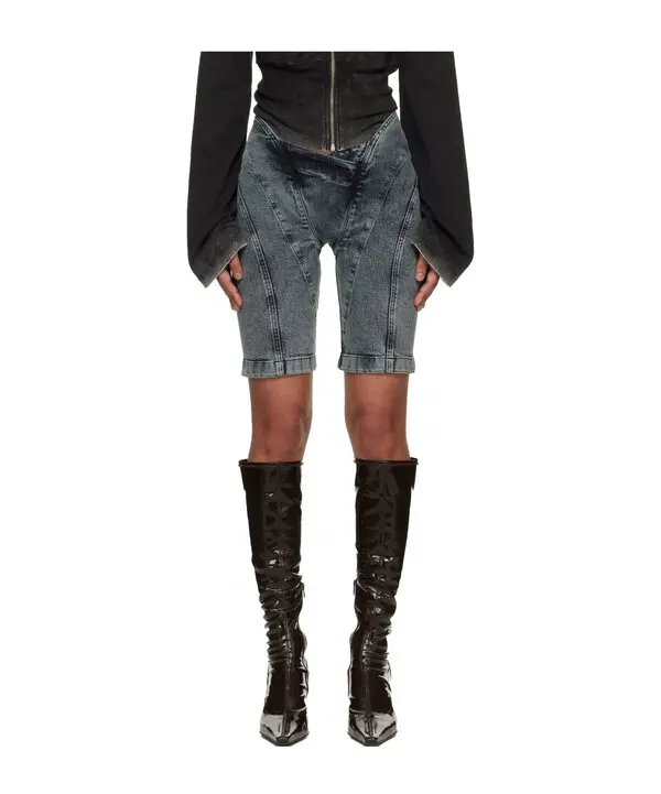 KNWLS Denim Shorts - Blue