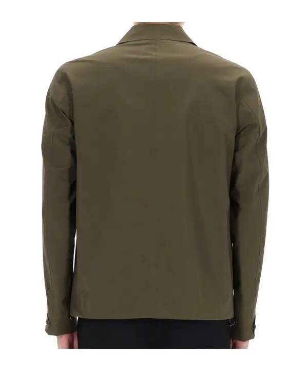 Herno Long-sleeved Buttoned Shirt - Green