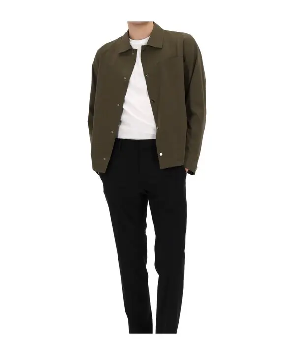 Herno Long-sleeved Buttoned Shirt - Green