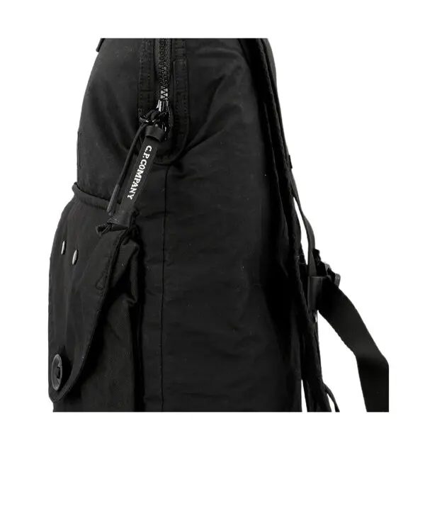 C.P. COMPANY Zippered Backpack - Black