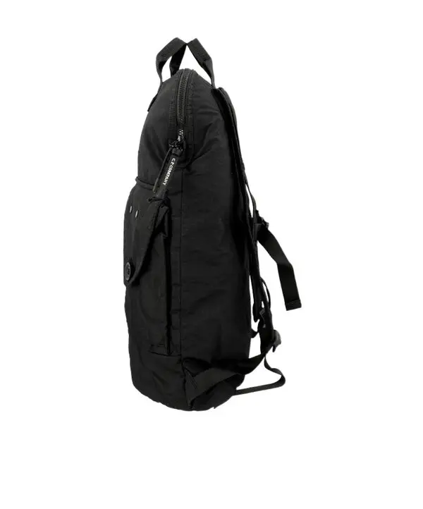 C.P. COMPANY Zippered Backpack - Black