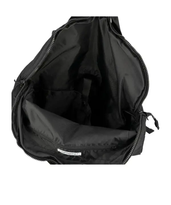 C.P. COMPANY Zippered Backpack - Black