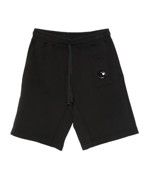 C.P. COMPANY Lens Pocket Shorts - Black