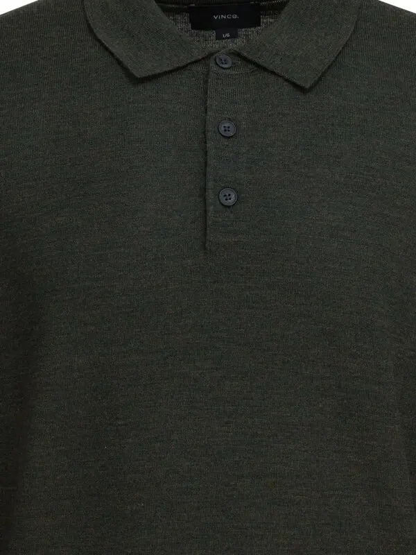 Vince Merino Wool Polo Shirt